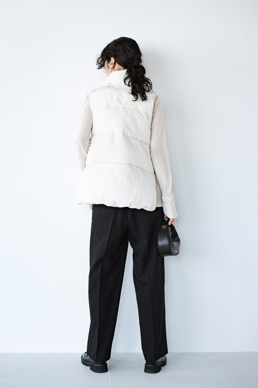 hunch ベルト付き中わた入りベスト｜haco![ハコ]｜フェリシモ【公式通販】