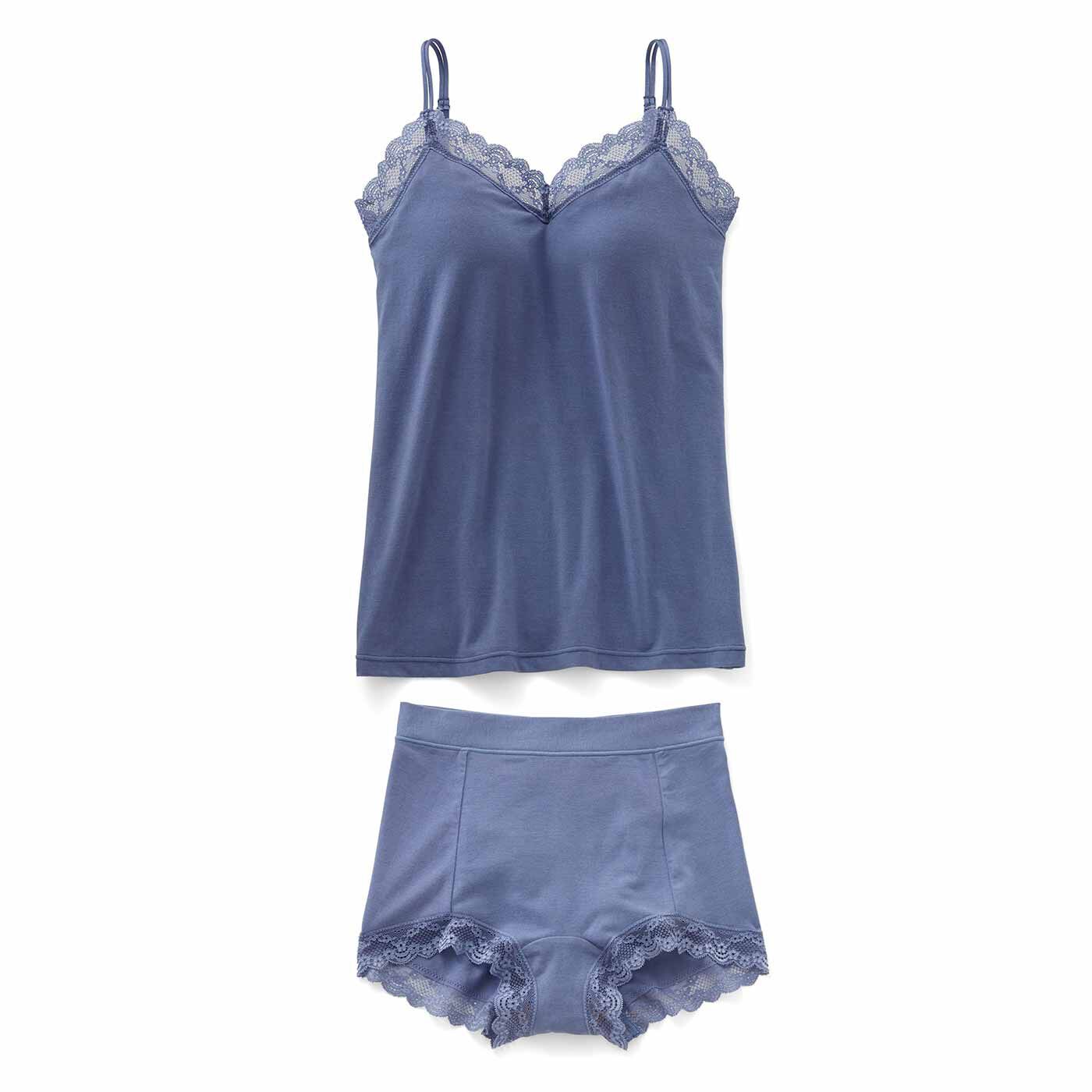 とろけるような肌心地 若胸もかなえるブラキャミ＆ショーツ〈LL・3L〉の会｜flufeel[フラフィール]｜フェリシモ【公式通販】